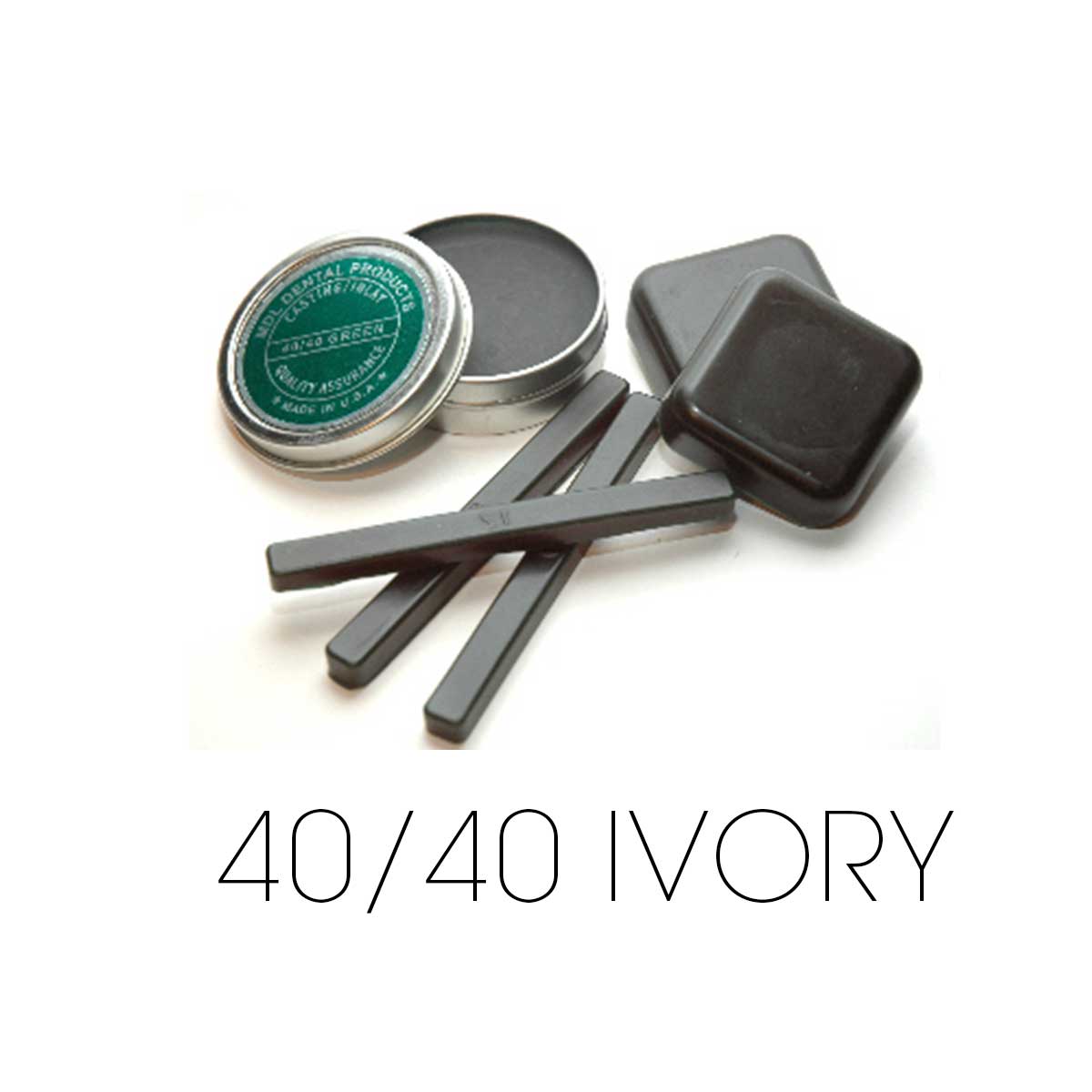 40/40 Ivory Dental Casting (Inlay) Wax - Sticks Or Chunks | Chase ...