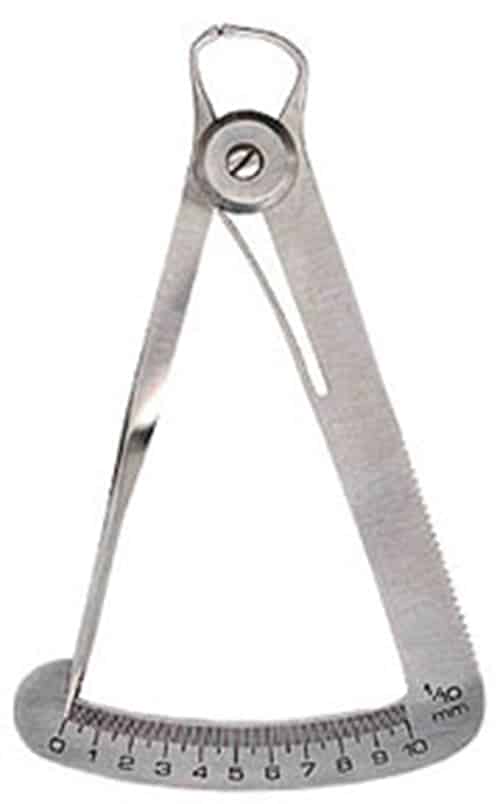 Meta Dental Corp IWanson Crown Gauge Caliper, Metal #513-010 | Chase ...