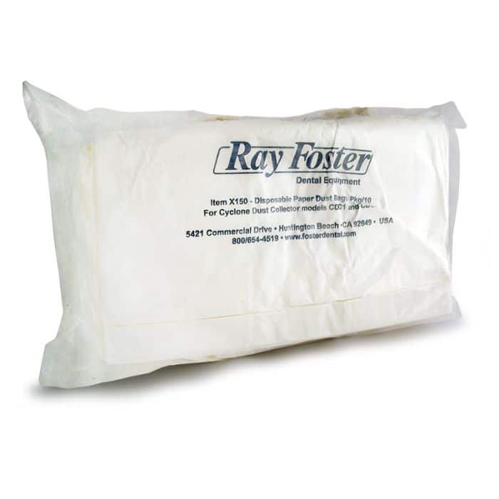 Ray Foster - Disposable Paper Dust Bags, Pkg Of 10 | Chase Dental Supply