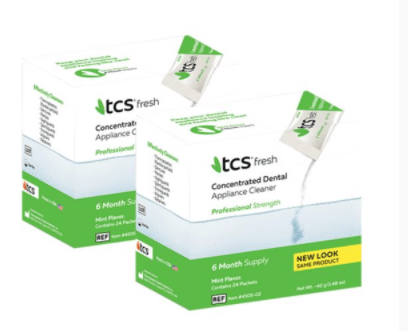TCS Fresh - Concentrated Dental Appliance Cleaner 600 Box | Chase ...