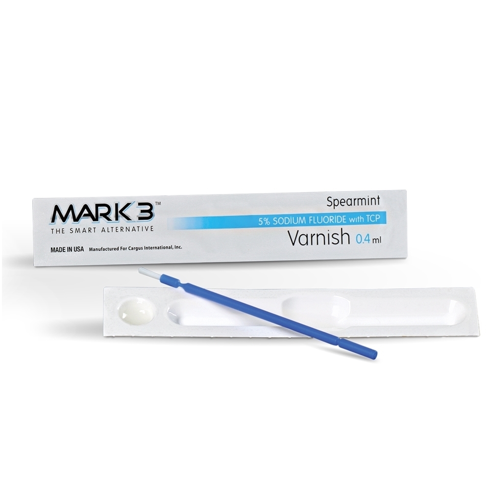 MARK3 5% Sodium Fluoride Varnish With TCP Caramel Unidose 50/bx ...