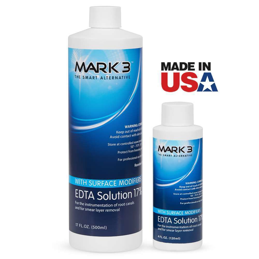 MARK3 EDTA Solution 17% 17oz. 500ml. Bottle | Chase Dental Supply