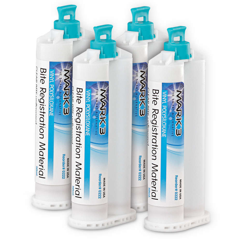 MARK3 Bite Registration Clear Bite Fast Set 100/cs. | Chase Dental Supply